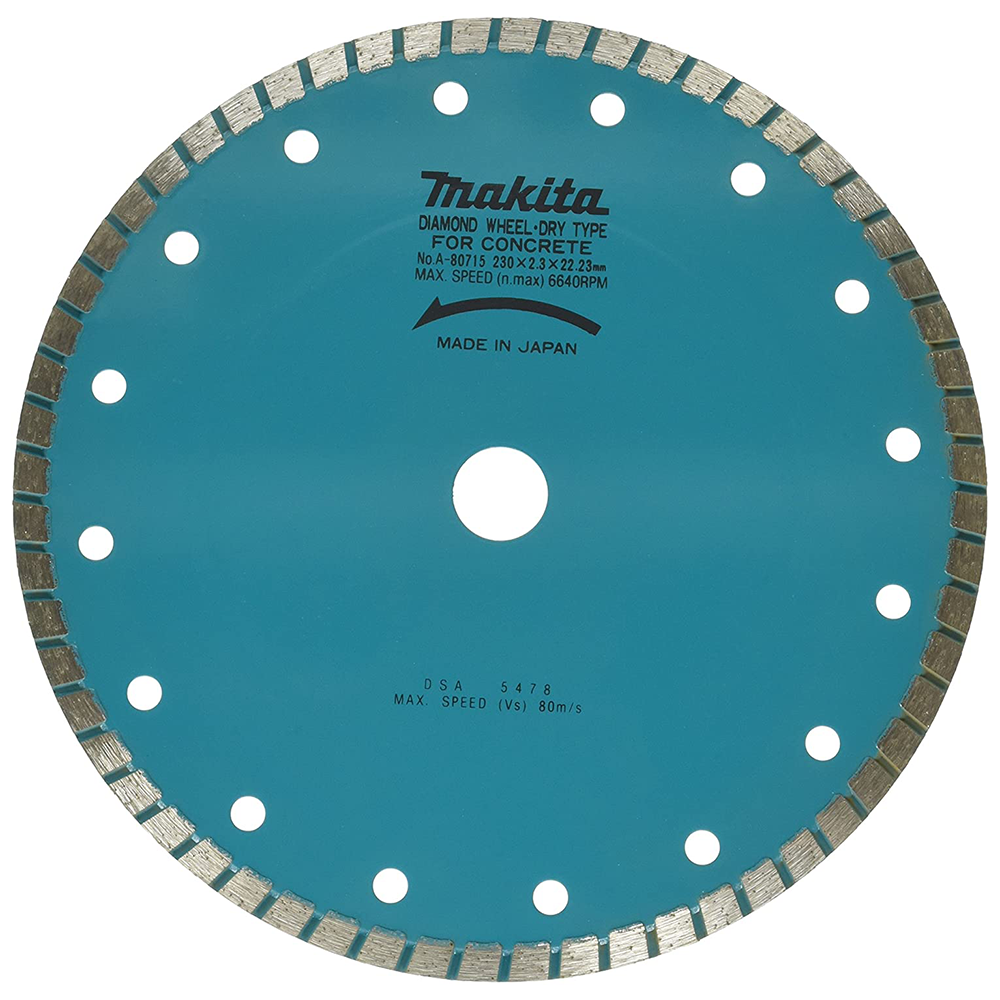 Lưỡi cắt kim cương Makita A-80709 180mm chính hãng giá tốt nhất Super MRO