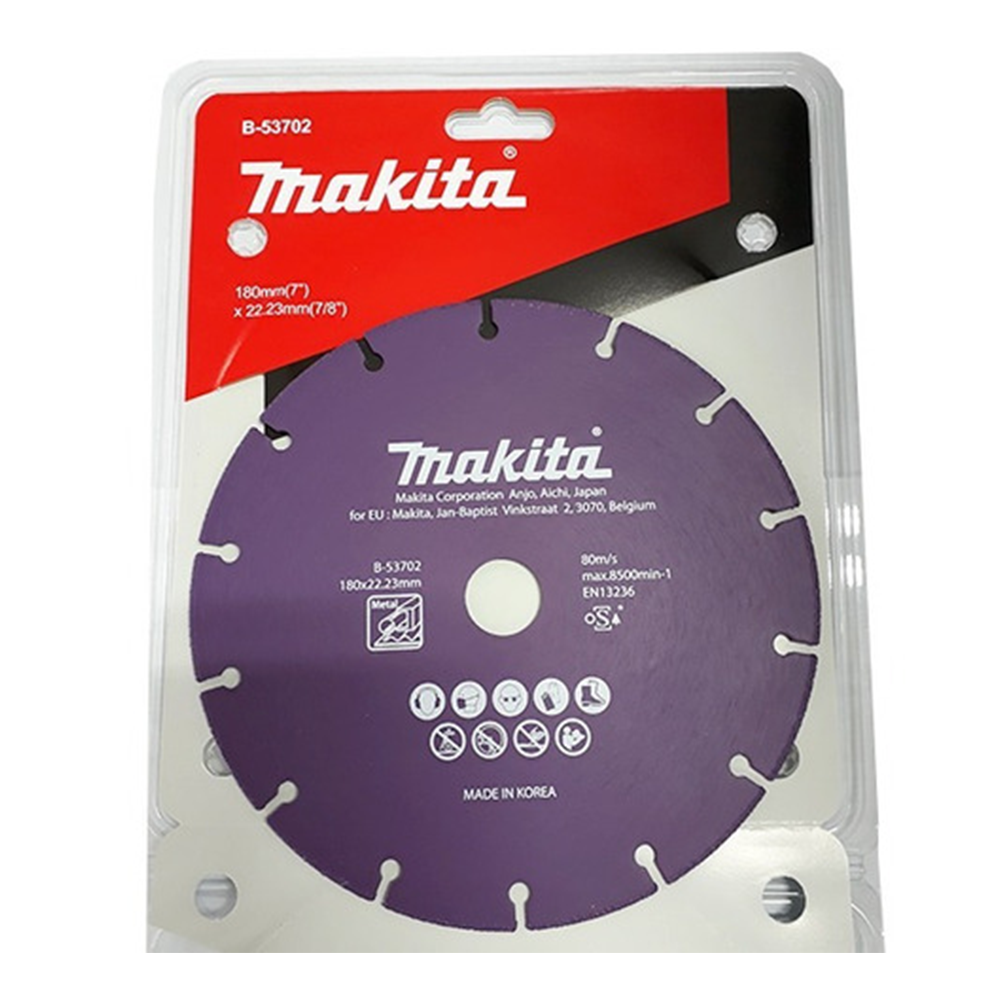 Lưỡi cắt kim cương phân đoạn đa năng Makita B-53702 180mm chính hãng ...