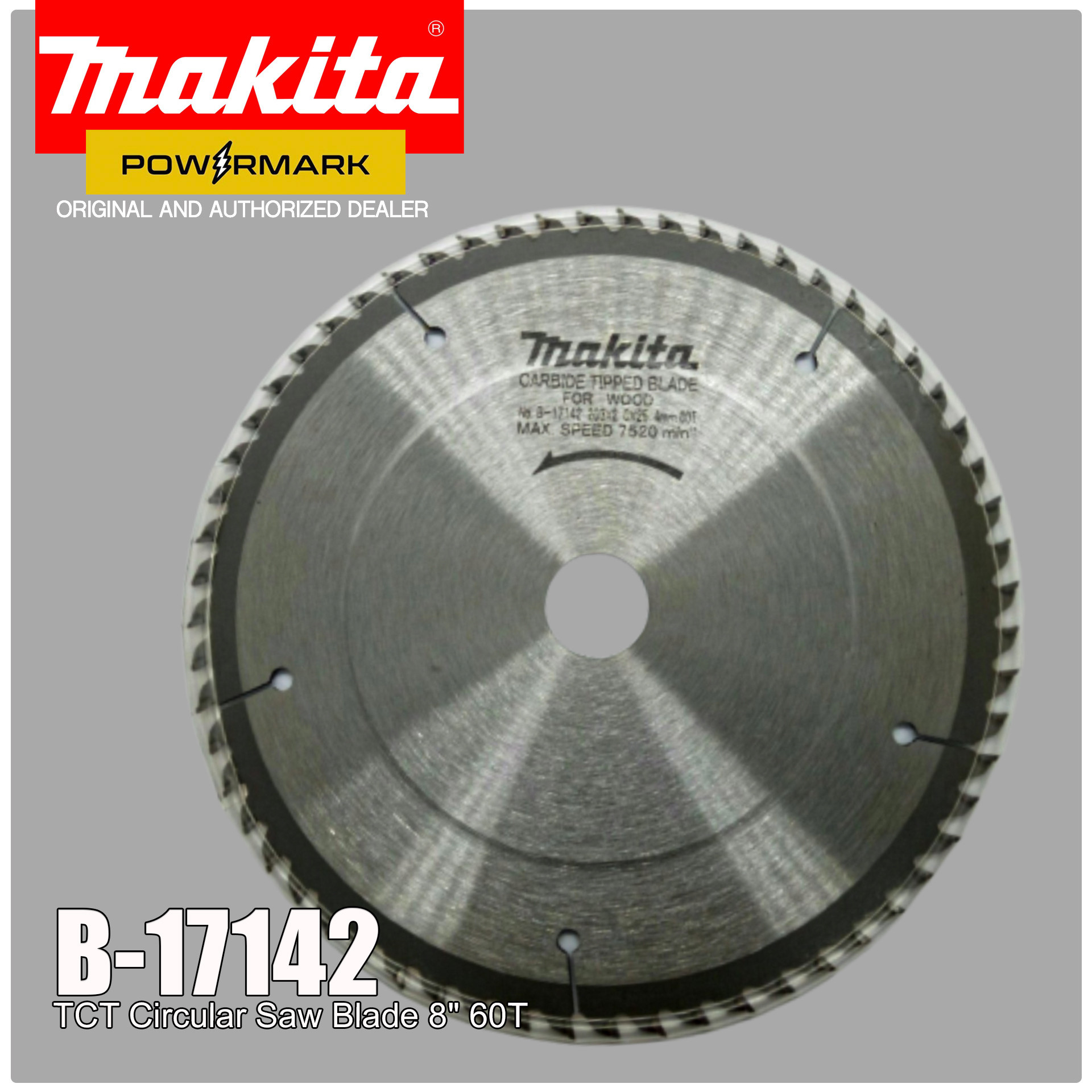 Lưỡi cưa hợp kim Makita B-17142 203x25,4x60t chính hãng giá tốt nhất ...