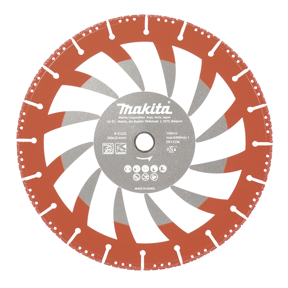 Lưỡi kim cương dùng cho cứu hộ Makita B-55332 300mm chính hãng giá tốt nhất Super MRO