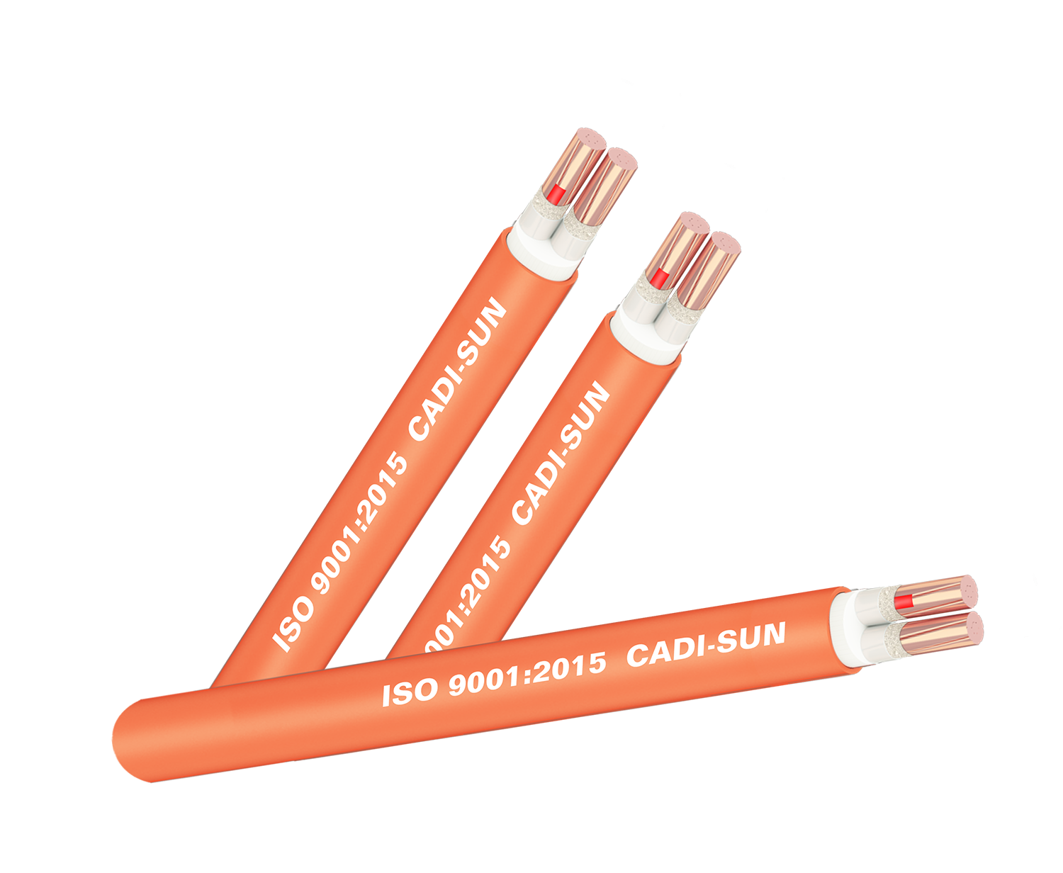 Cáp điện chống cháy bọc mica Cadisun FRN-CXV 2x1.5 (Đặc) 600V(1KV ...