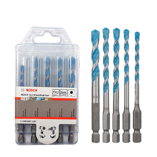 Mũi khoan đa năng Hex-9 Bosch 2608900585 5 mũi 4/5/6/6/8 chính hãng giá ...