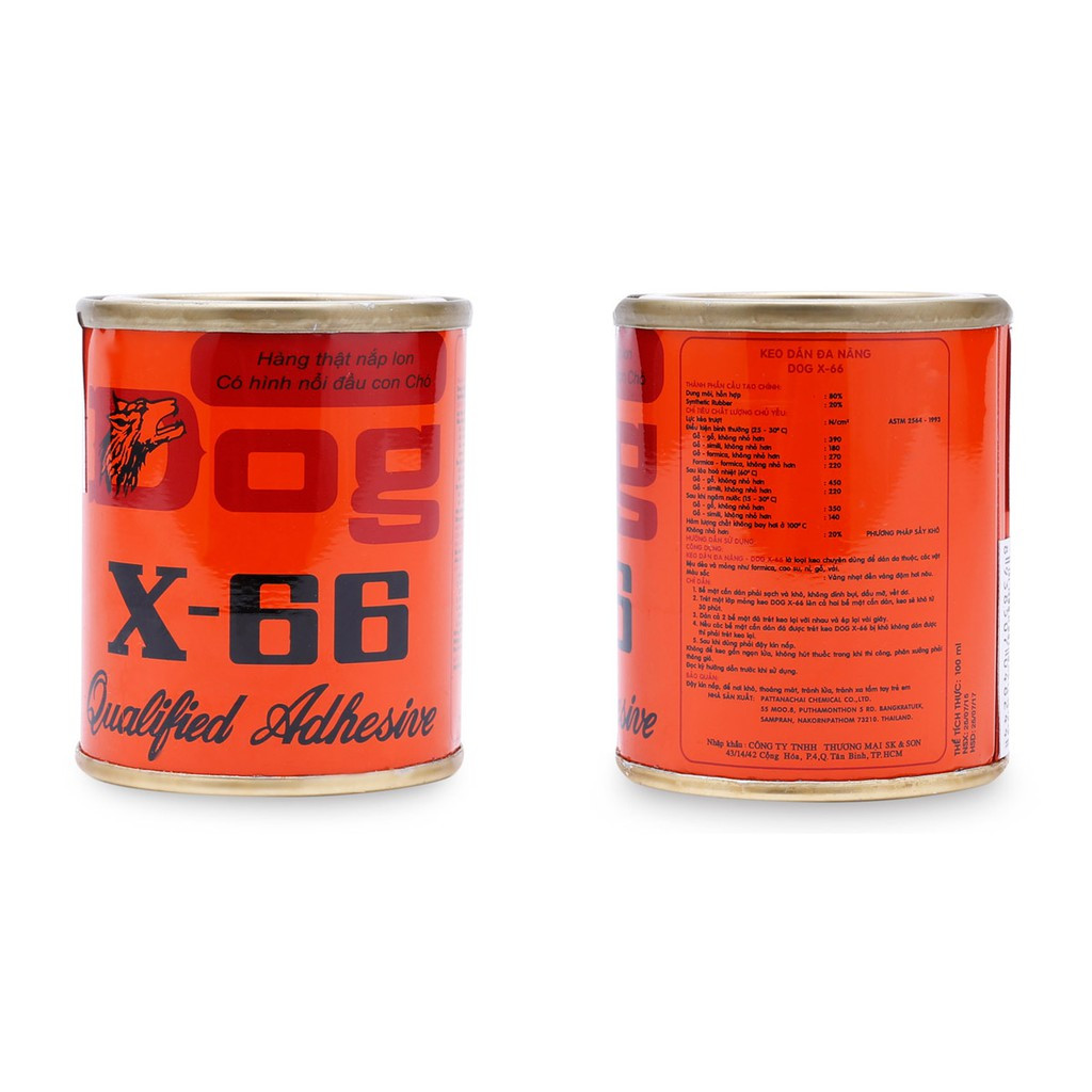 Keo Dog X66 200ml chính hãng giá tốt nhất Super MRO