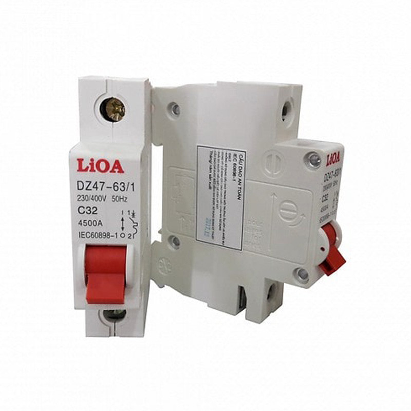 Aptomat tép 1P Lioa MCB1063/4,5 chính hãng giá tốt nhất Super MRO