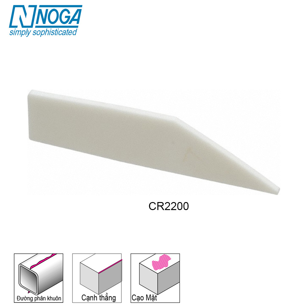 Lưỡi dao cạo bằng gốm Noga CR2200 chính hãng giá tốt nhất Super MRO
