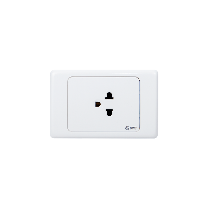 Ổ cắm đơn 3 chấu Sino S9MUE 16A chính hãng giá tốt nhất Super MRO