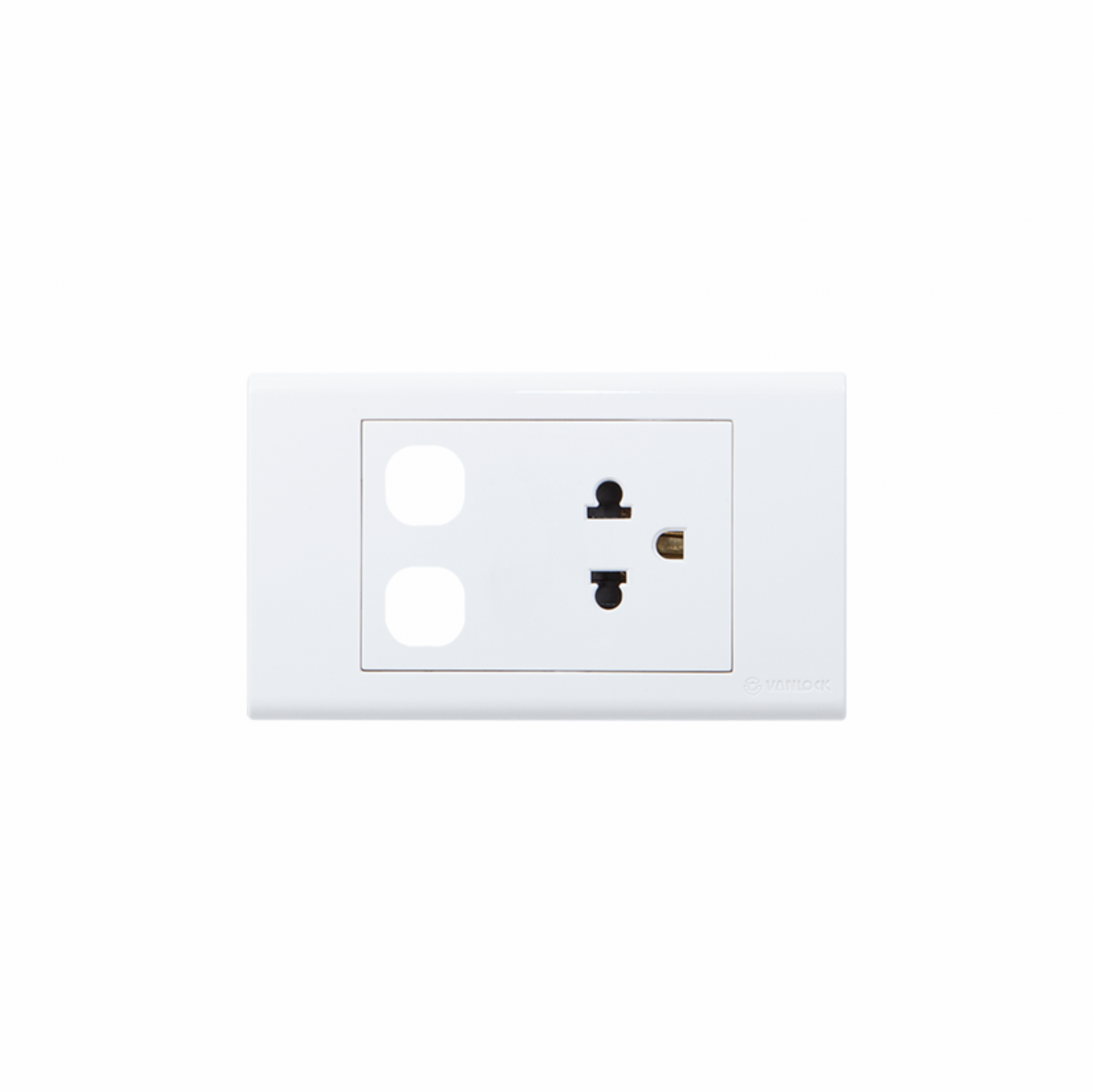 Ổ cắm đơn 3 chấu với 2 lỗ Sino S18UEXX 16A chính hãng giá tốt nhất ...