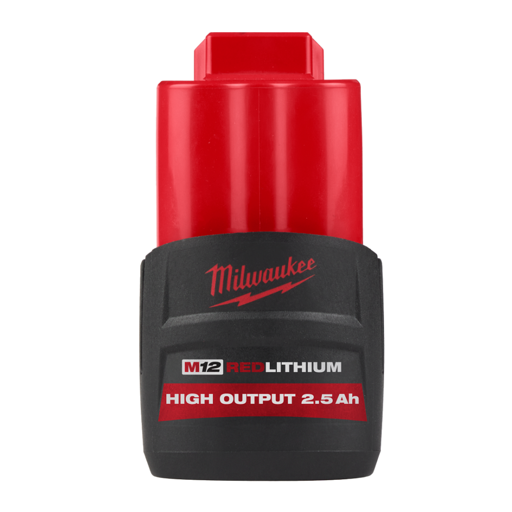 Pin Milwaukee M12 HB2.5 ASIA 12V 2.5AH chính hãng giá tốt nhất Super MRO