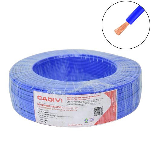 Dây điện đơn mềm Cadivi