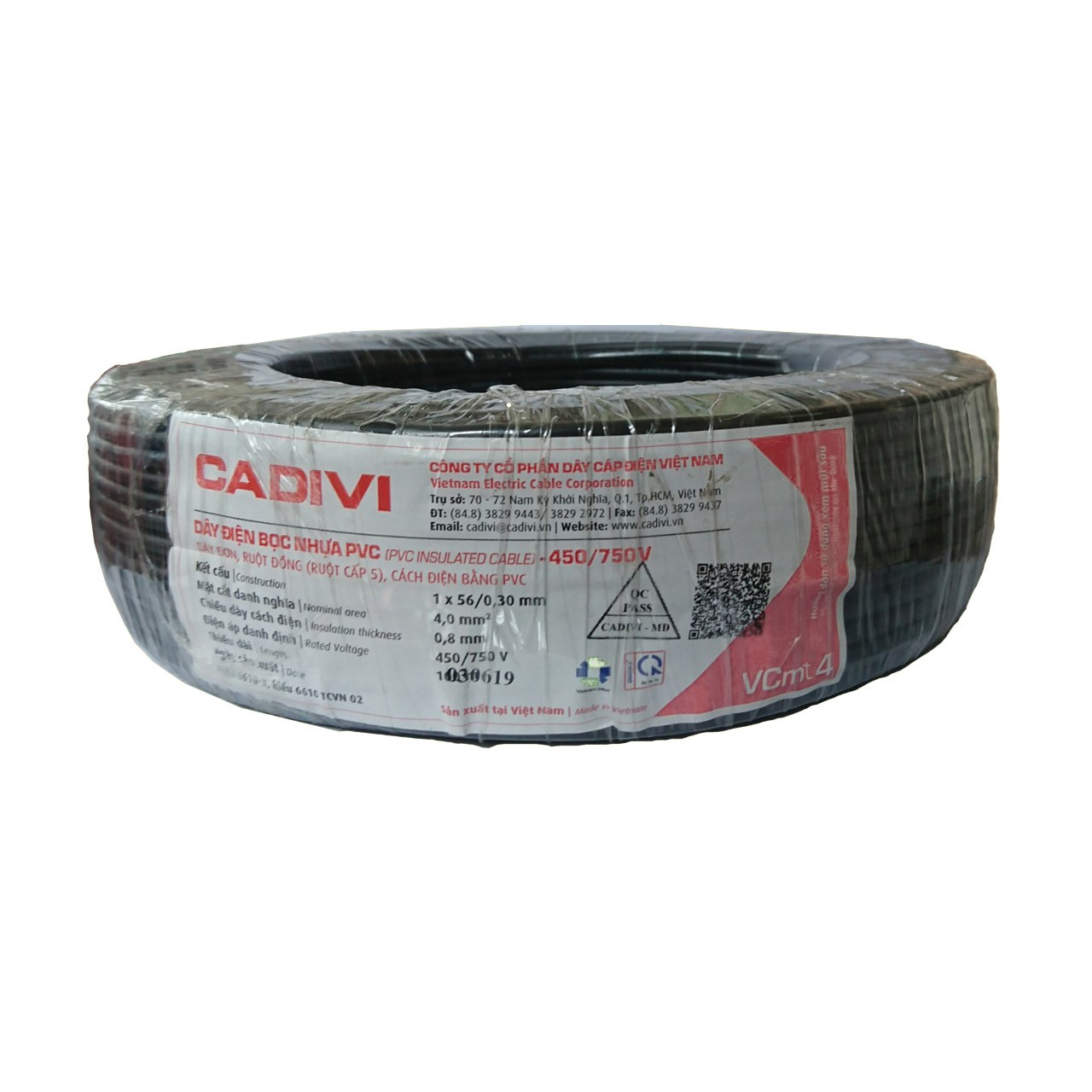 Dây điện đôi mềm tròn Cadivi