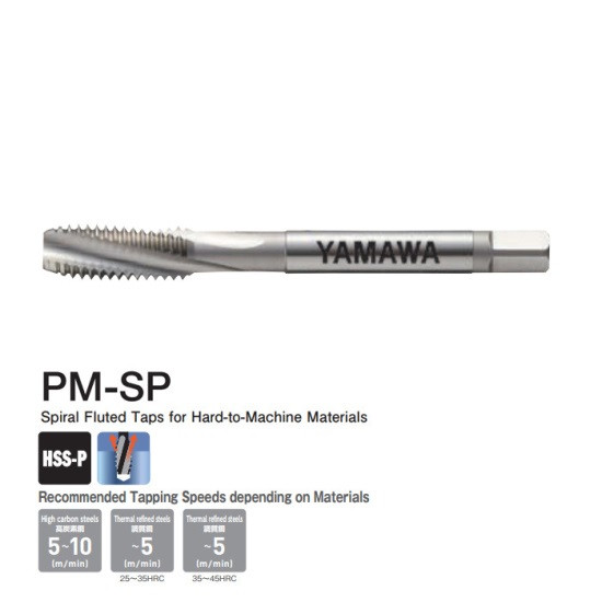 Mũi taro YAMAWA PM-SP P3 M8x1.25 (SY8.0NRDPB) chính hãng giá tốt nhất Super MRO