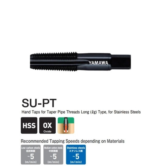 Mũi taro YAMAWA SU II PT 1/4-19 (TU2T04) chính hãng giá tốt nhất Super MRO