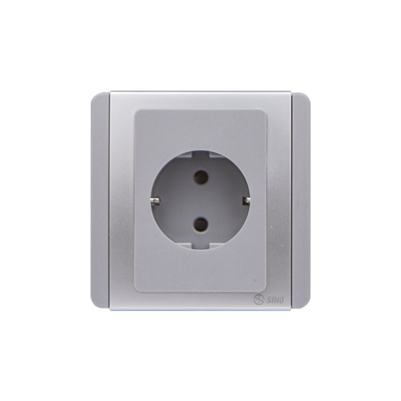 Ổ cắm " SCHUKO" tiếp đất Sino S66G/16 16A chính hãng giá tốt nhất Super MRO