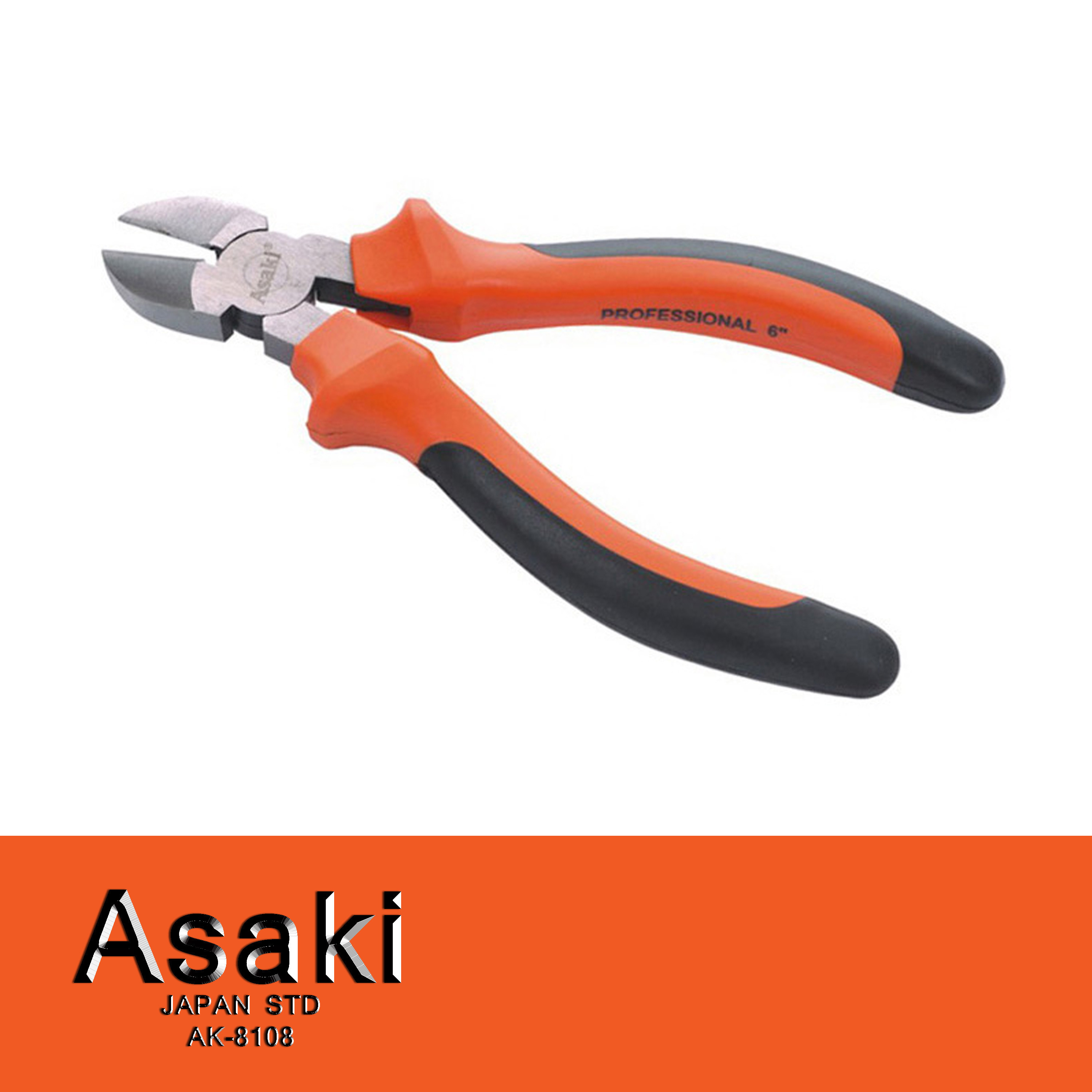 Kìm cắt kiểu Đức ASAKI AK-8108 6