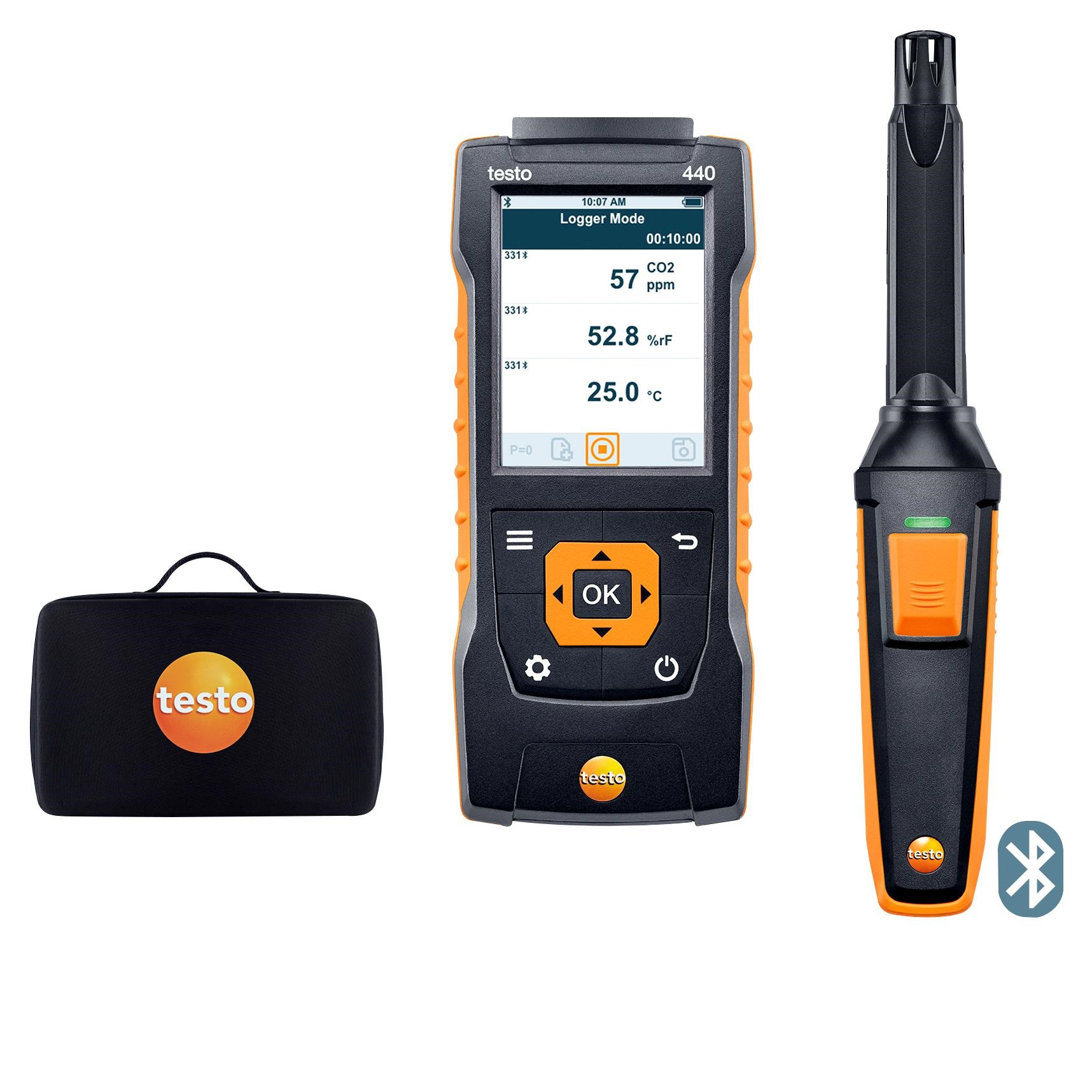 Bộ đo CO2 (Bluetooth) Testo 440 0563 4405 chính hãng giá tốt nhất Super MRO