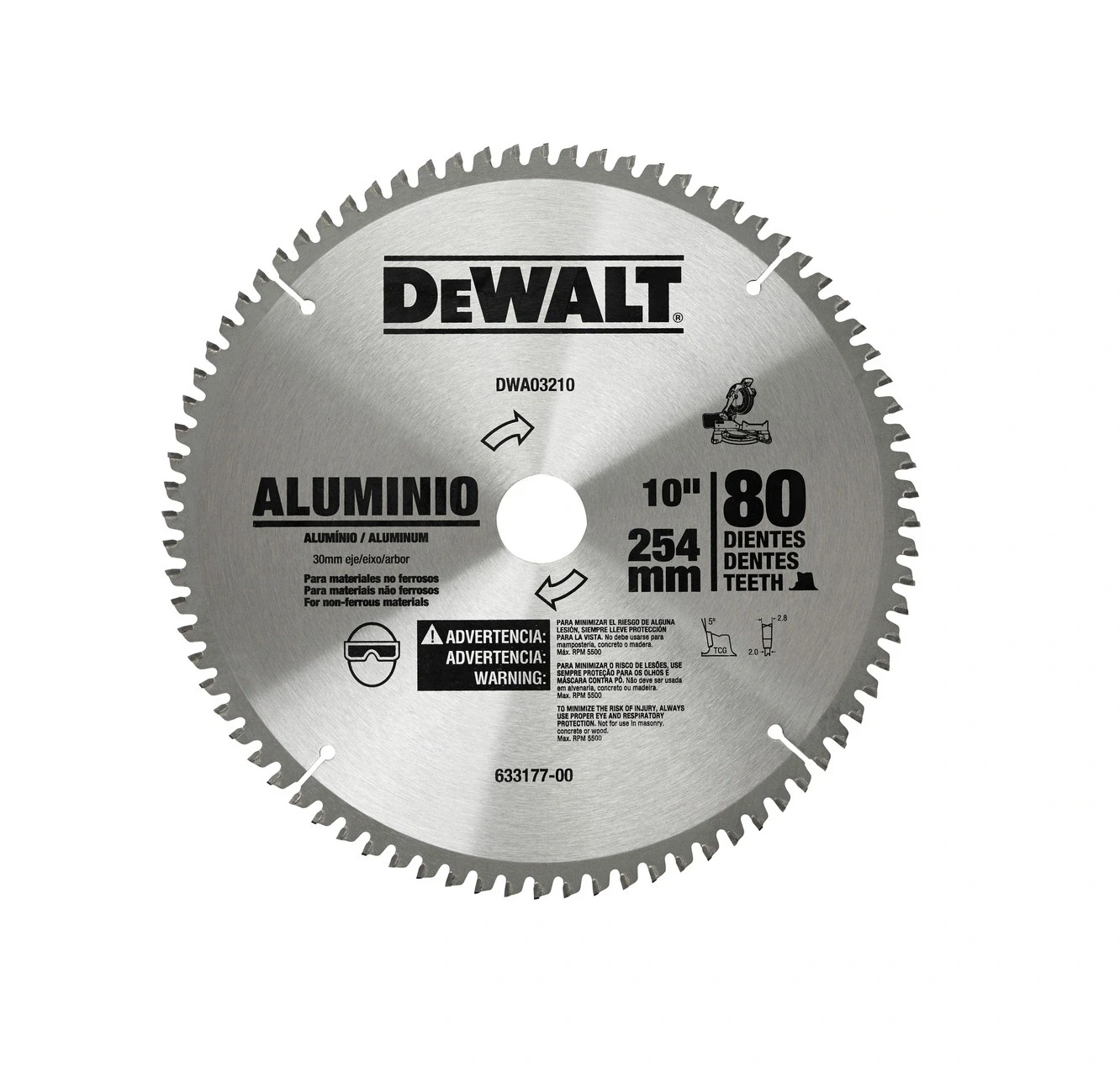 Đĩa cắt kim loại Dewalt DWA03210 255x30mm chính hãng giá tốt nhất Super MRO