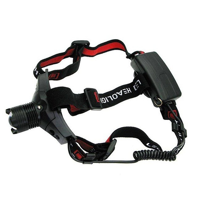 Đèn pin sạc siêu sáng đội đầu Led tiêu cự DE012B chính hãng giá tốt ...