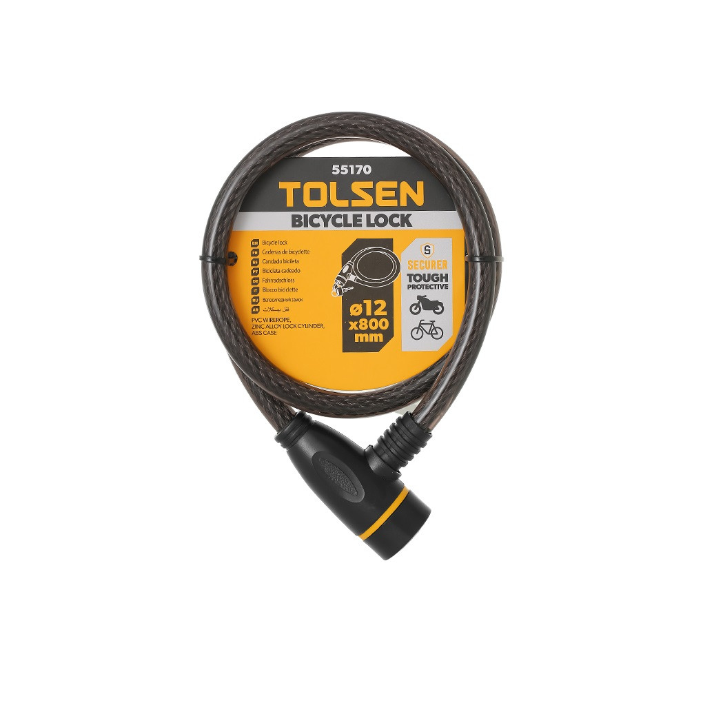 Ổ khóa dây Tolsen 55170 chính hãng giá tốt nhất Super MRO