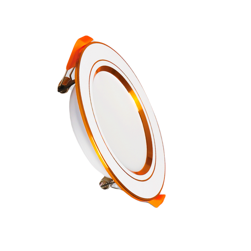 Đèn Led Downlight âm trần viền vàng MPE DLV2-12T 12W chính hãng giá tốt ...