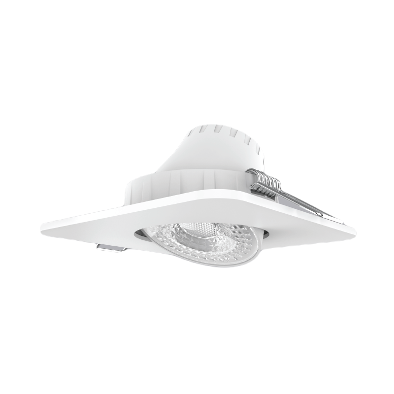 Đèn Led Downlight điều chỉnh hướng sáng mặt vuông MPE DLA2S-5V 5W chính ...