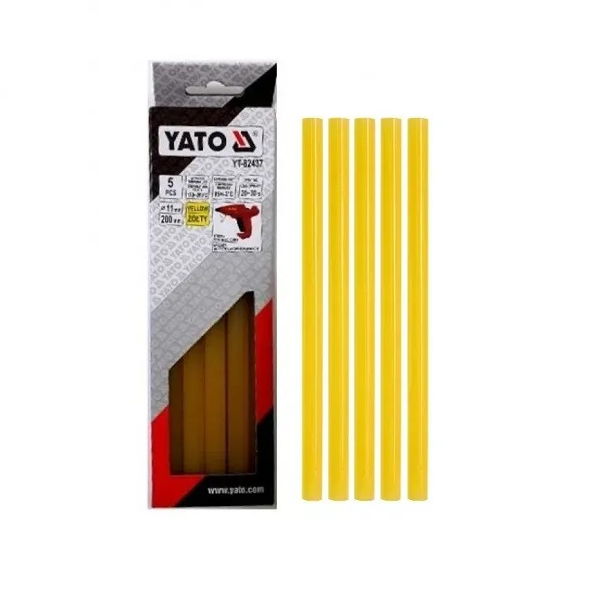 Thanh keo dán màu vàng Yato YT-82437 11,2x200mm 5 chi tiết chính hãng ...