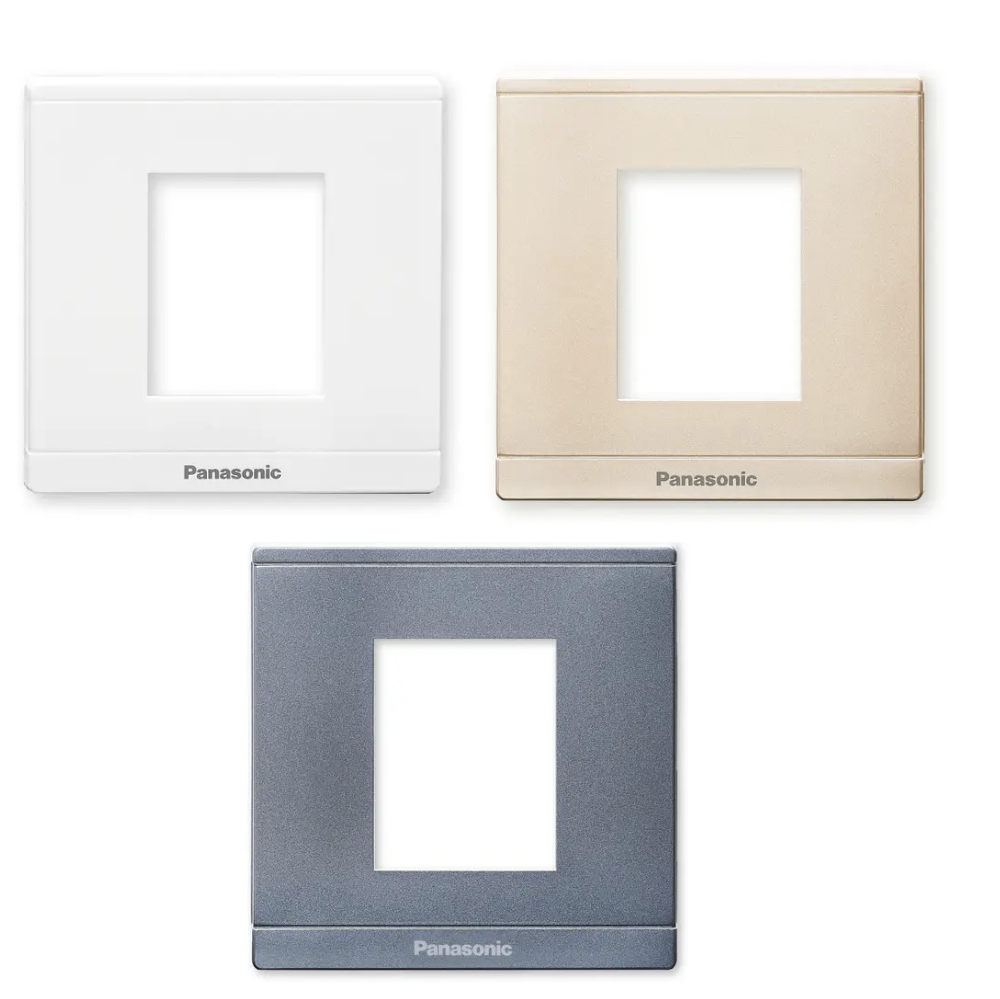 Mặt vuông dùng cho 2 thiết bị Panasonic WMFV7812 mầu trắng chính hãng ...