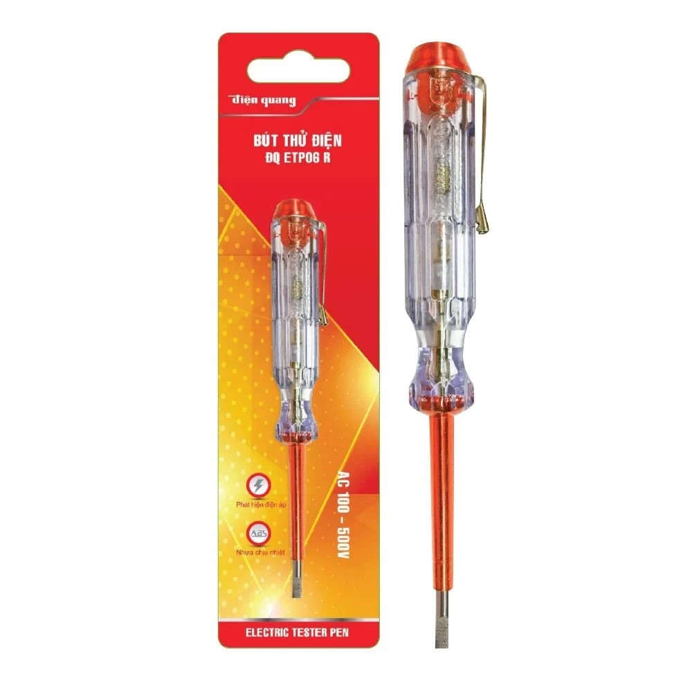 Bút thử điện Điện Quang ĐQ ETP06 R 140mm chính hãng giá tốt nhất Super MRO