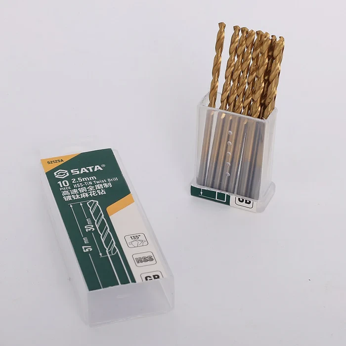 Bộ 10 mũi khoan chuôi tròn Sata 52115A 1.5mm chính hãng giá tốt nhất ...