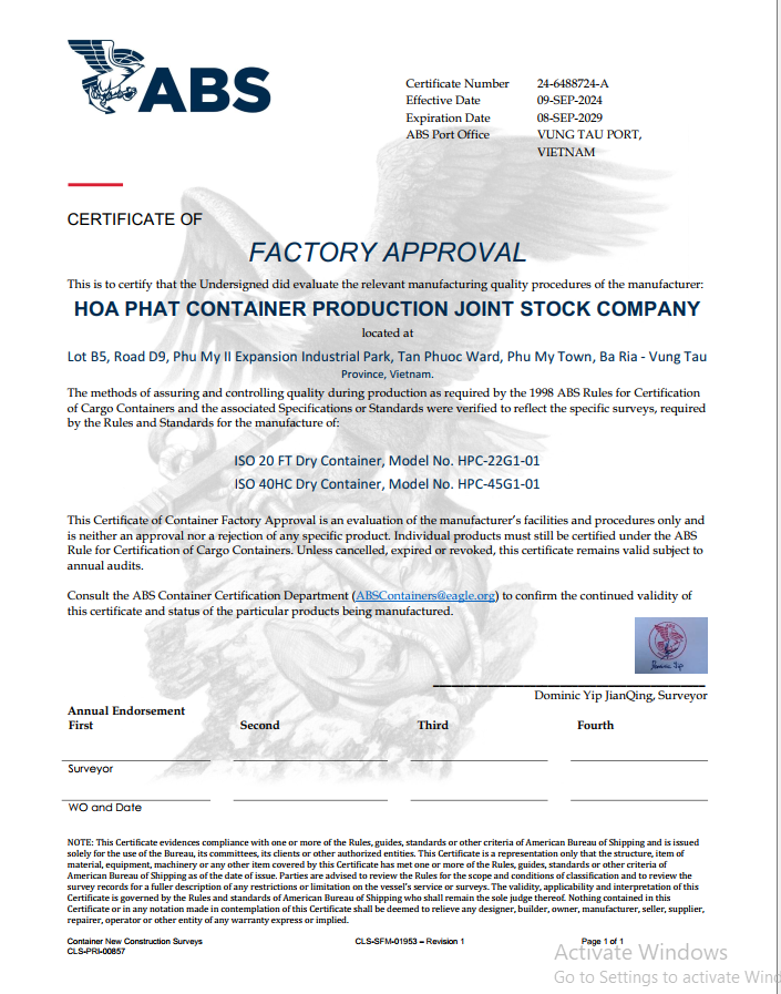 Hòa Phát Container