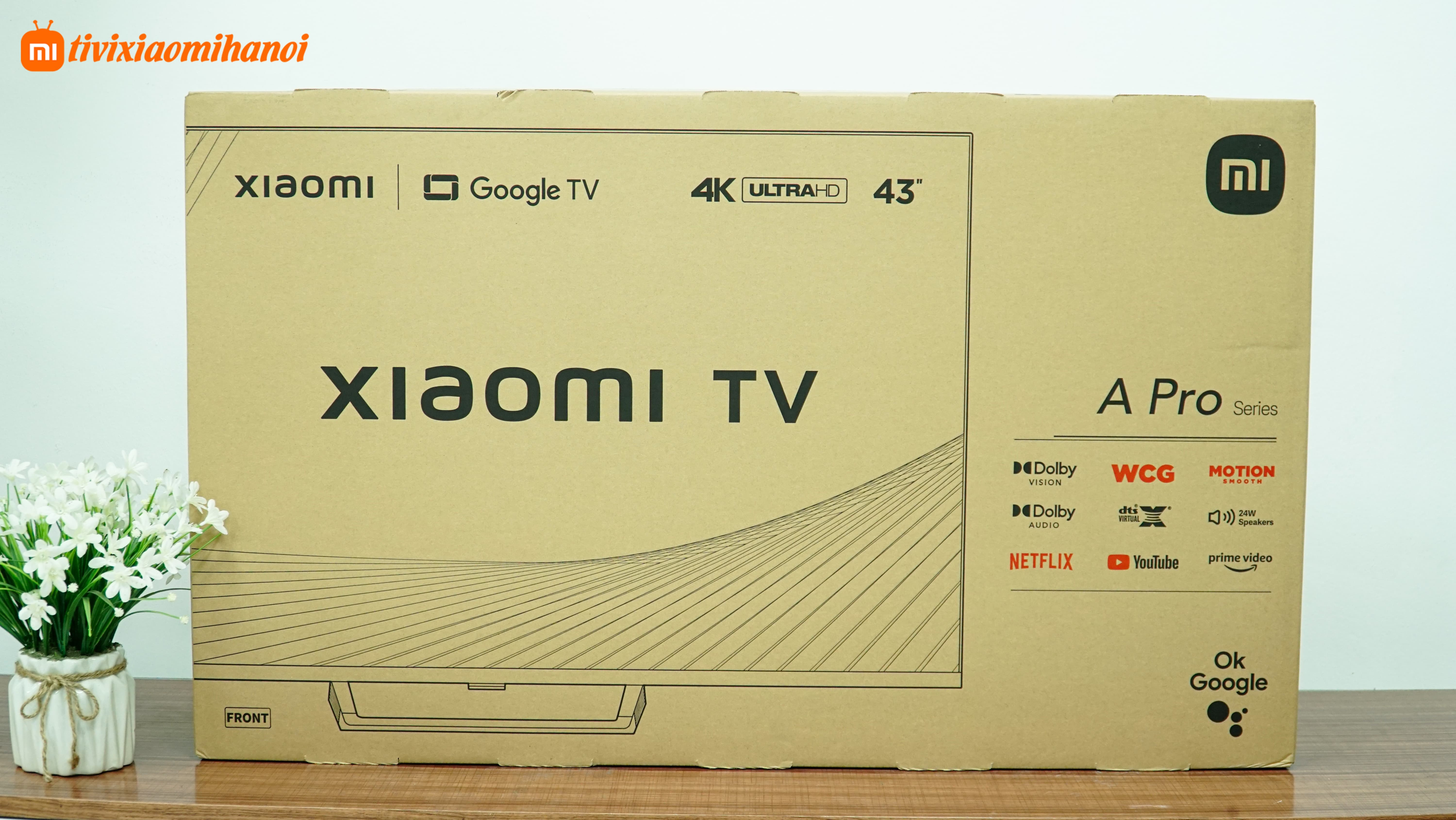 Đánh giá phiên bản chính hãng Tivi Xiaomi A Pro 43 inch 4k 2023